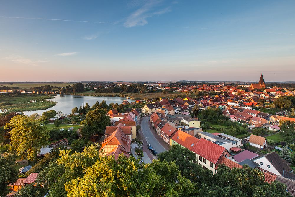Röbel Müritz von oben – Sommerblende – robert sommer photography